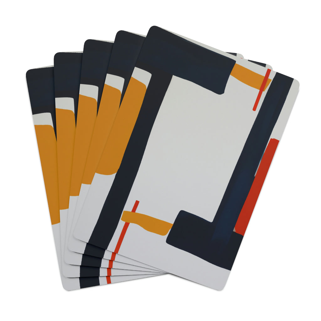 Maxine Mondrian - Mid-Century Modern Playing Poker Cards – DistinctInk
